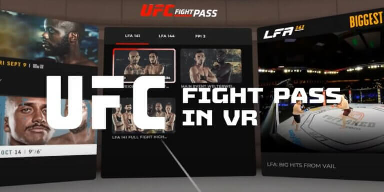 UFC FIGHT PASS IN VR ON XTADIUM - YBVR°