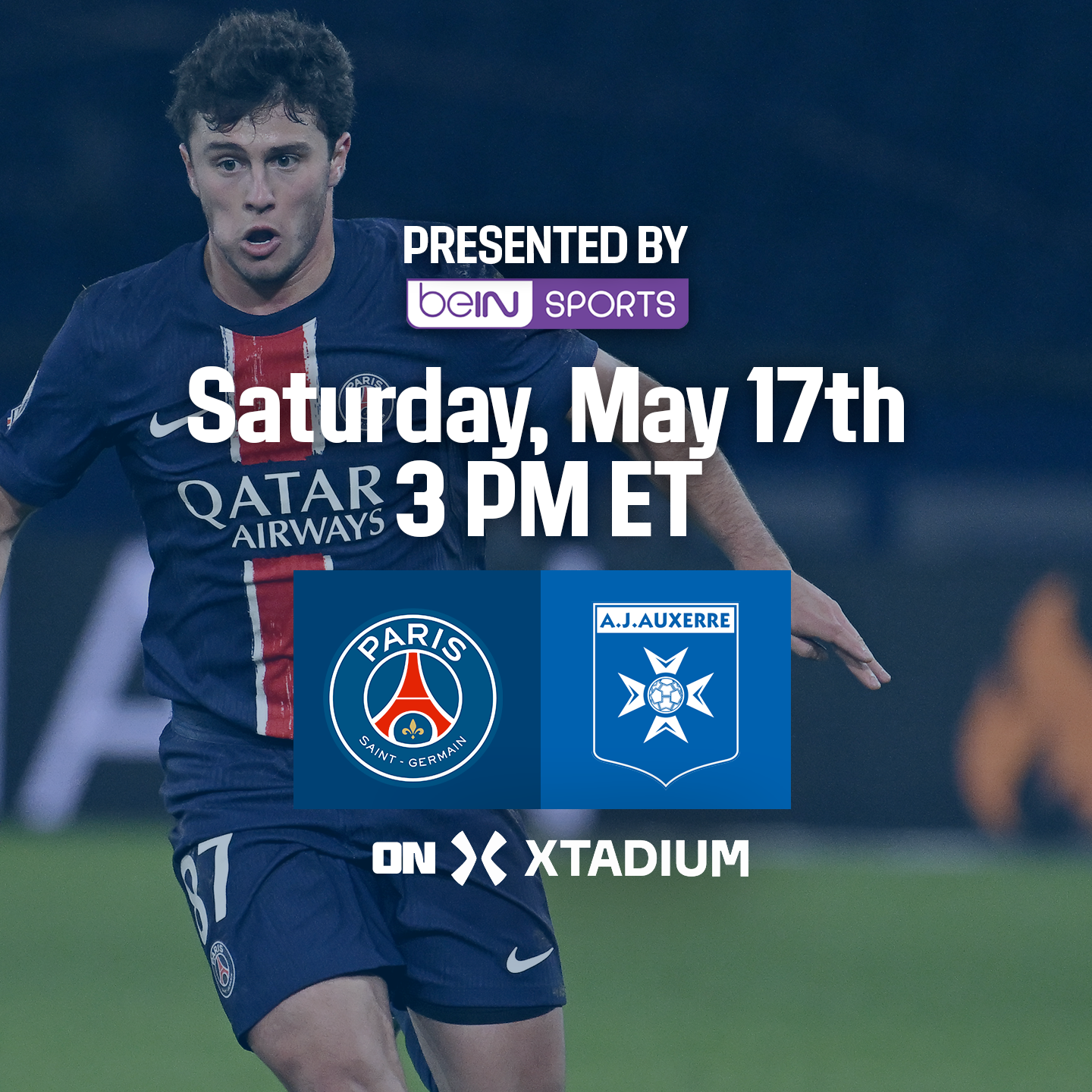 Immersive PSG game, Trophy Ceremony & Concert live on xtadium - YBVR°
